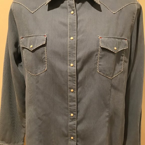 Ryan Michael | Tops | Western Styled Shirt By Ryan Michael | Poshmark